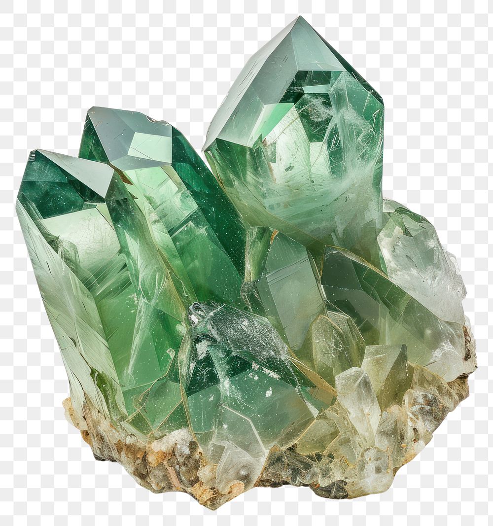 PNG Green fluorite crystal cluster | Premium PNG - rawpixel