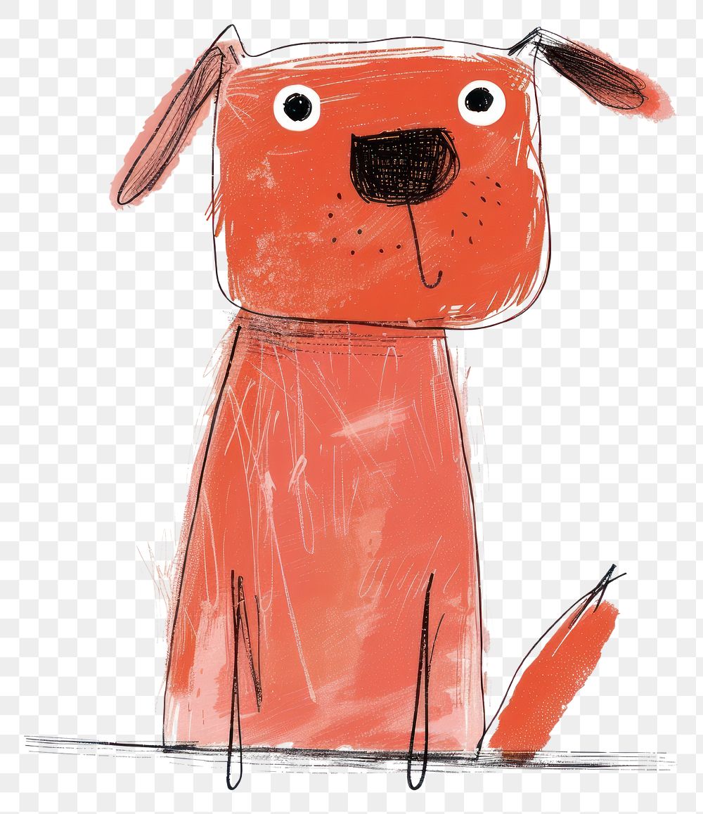 PNG Dog drawing illustrated sketch. | Free PNG - rawpixel