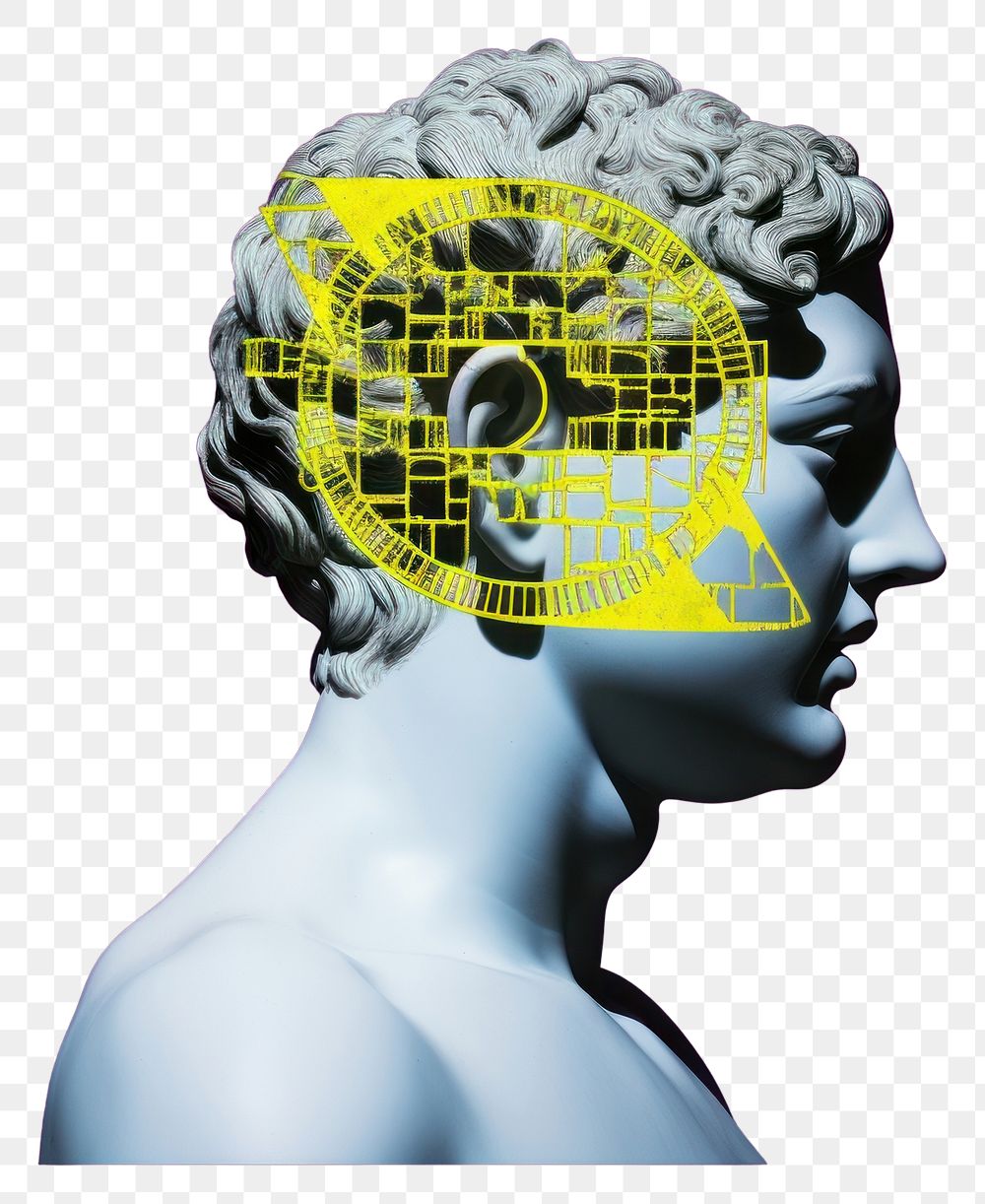 PNG Collage art greek statue | Free PNG - rawpixel