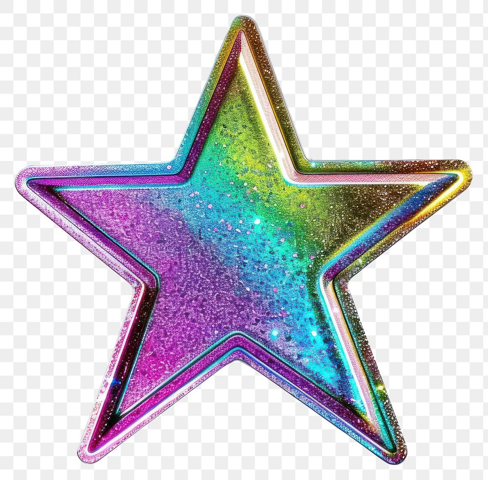 PNG Glitter rainbow star accessories | Free PNG - rawpixel