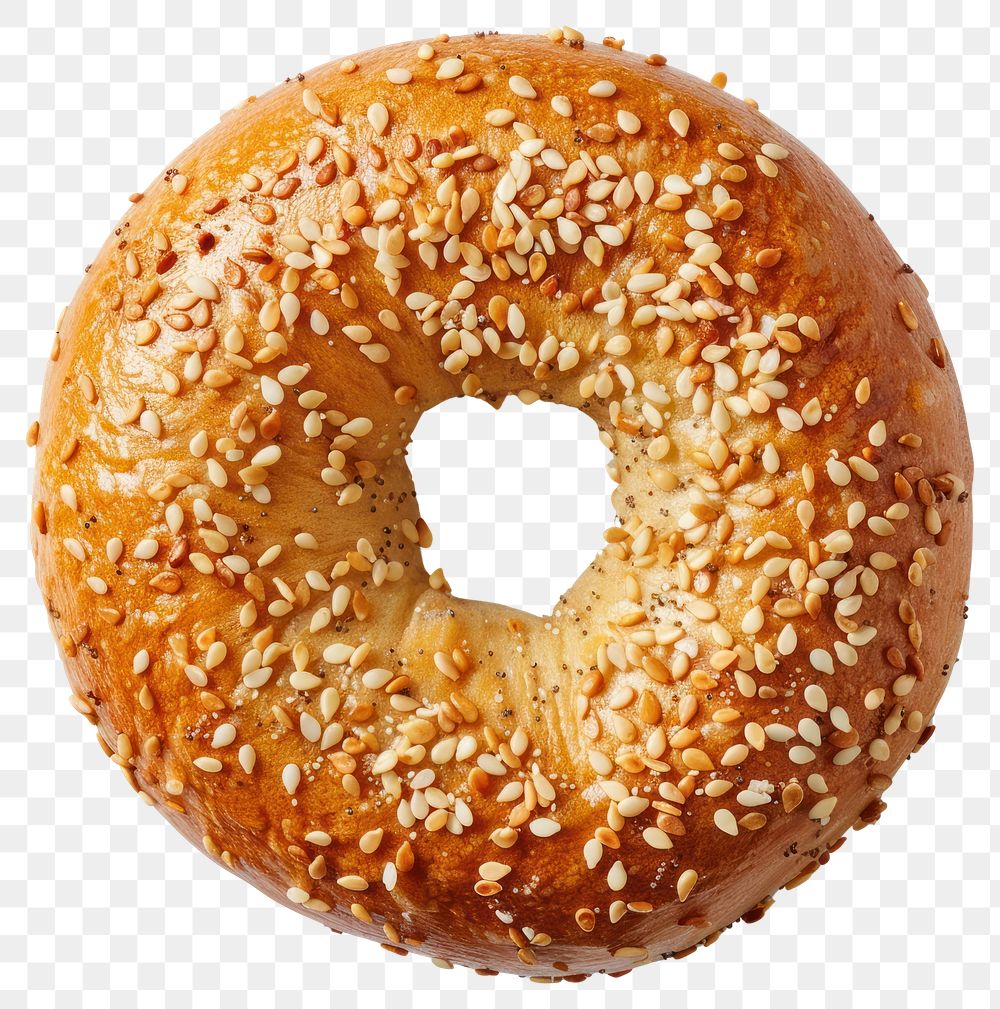 PNG Fresh sesame seed bagel | Premium PNG - rawpixel
