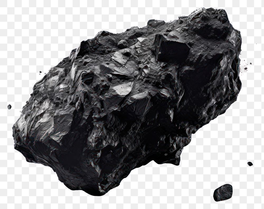 PNG Black coal rock isolated | Free PNG - rawpixel