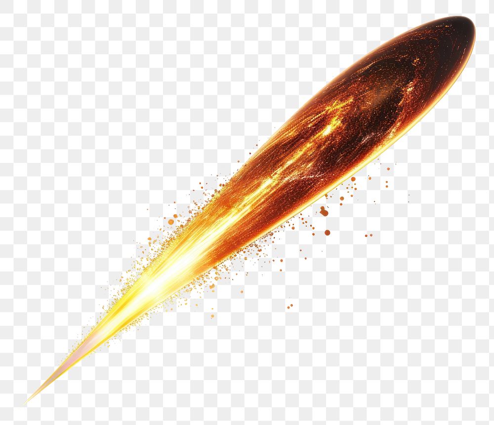 PNG Fiery meteor streaking space | Premium PNG - rawpixel