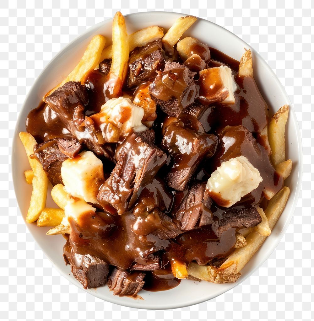 PNG dish Smoked Meat Poutine | Free PNG - rawpixel