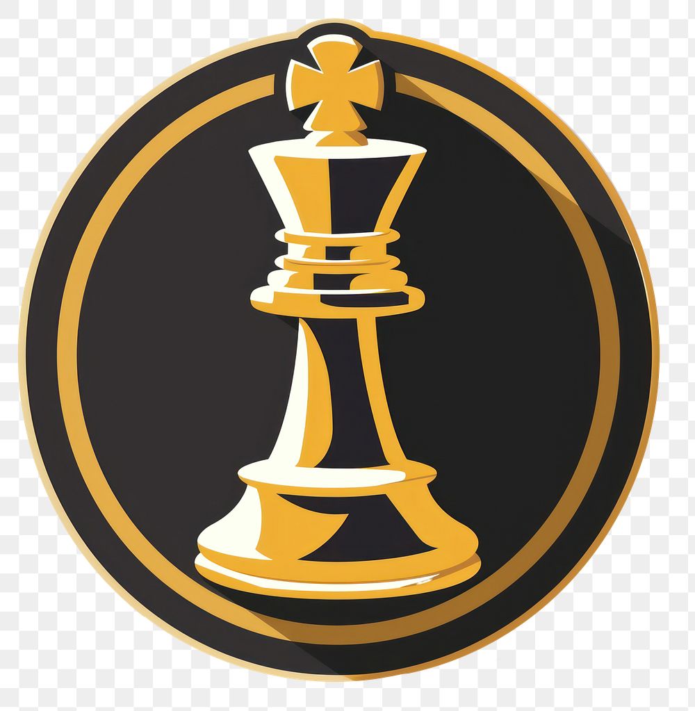 PNG Chess logo badge game. | Free PNG - rawpixel