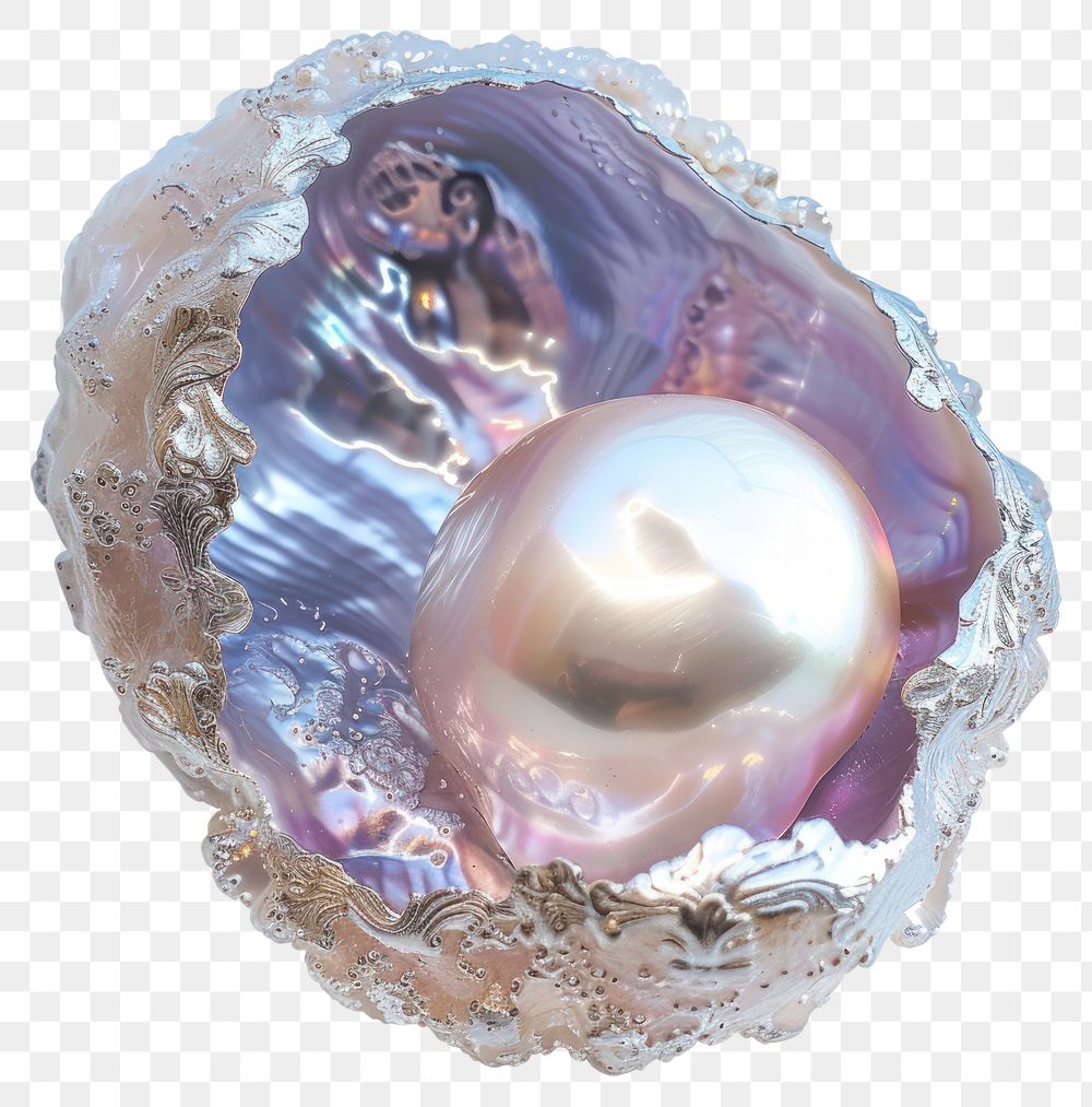 PNG Elegant iridescent pearl shell | Free PNG - rawpixel