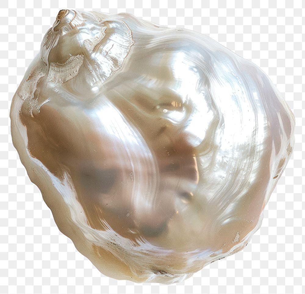 PNG Shiny iridescent seashell isolated | Free PNG - rawpixel