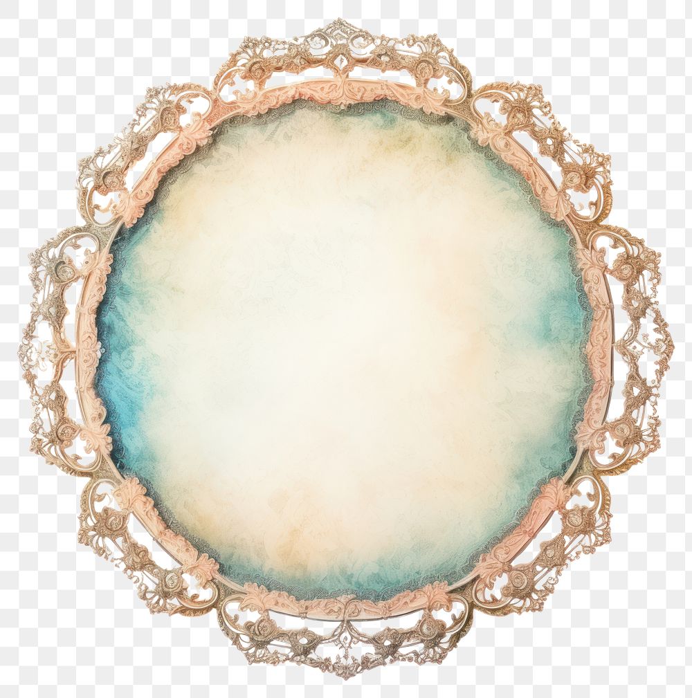 PNG Vintage ornate circular frame | Free PNG - rawpixel