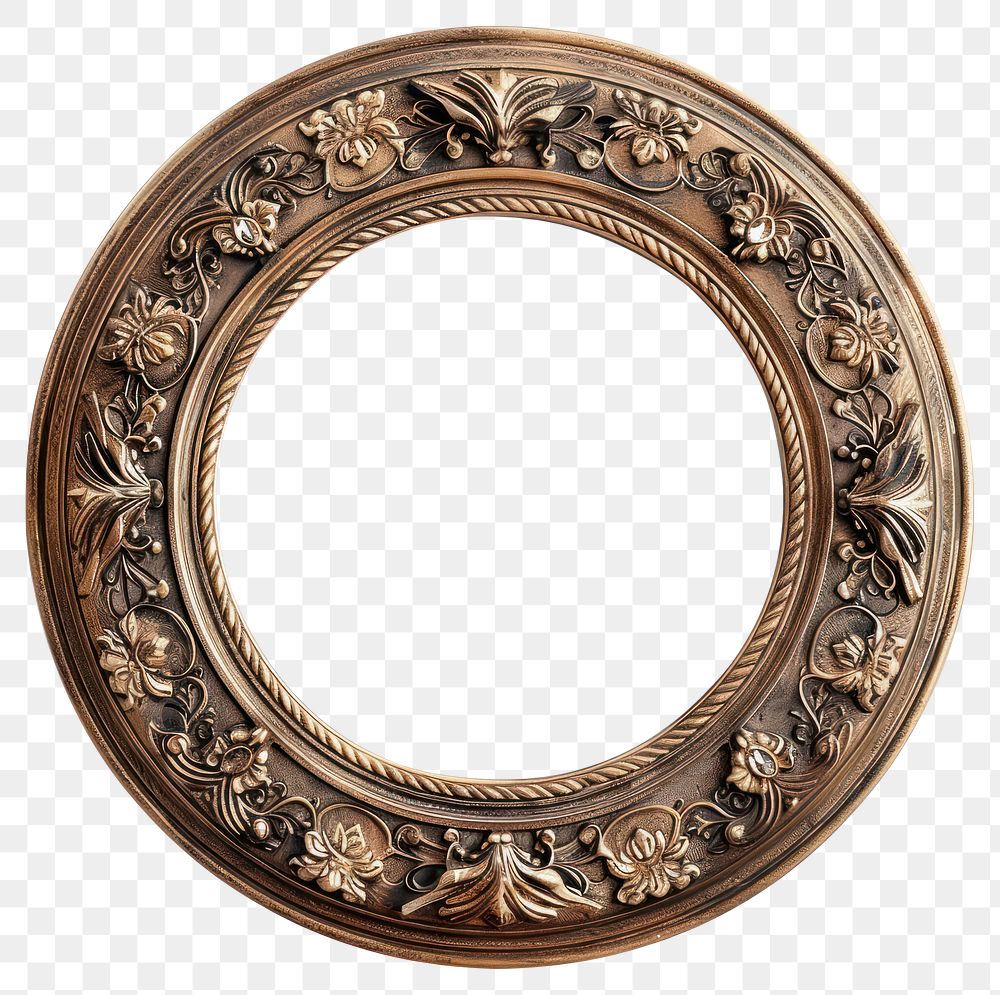 PNG Elegant floral round frame | Premium PNG - rawpixel