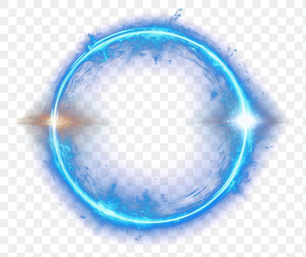 PNG Glowing blue energy ring | Free PNG - rawpixel