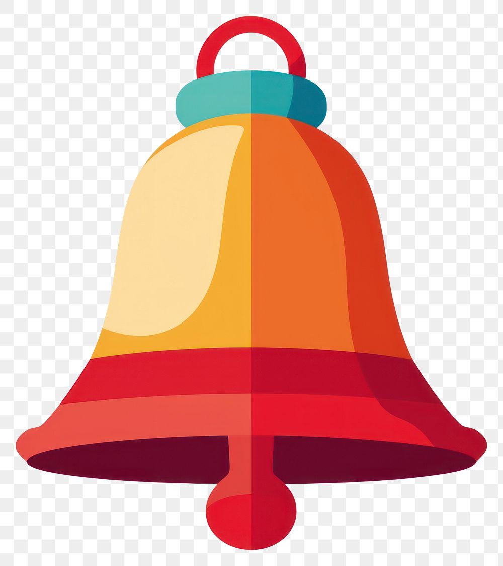 PNG Colorful bell vector illustration | Free PNG - rawpixel
