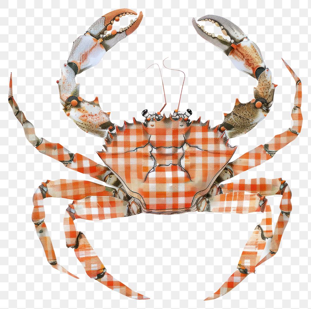 PNG Crab collage cutout invertebrate | Free PNG - rawpixel