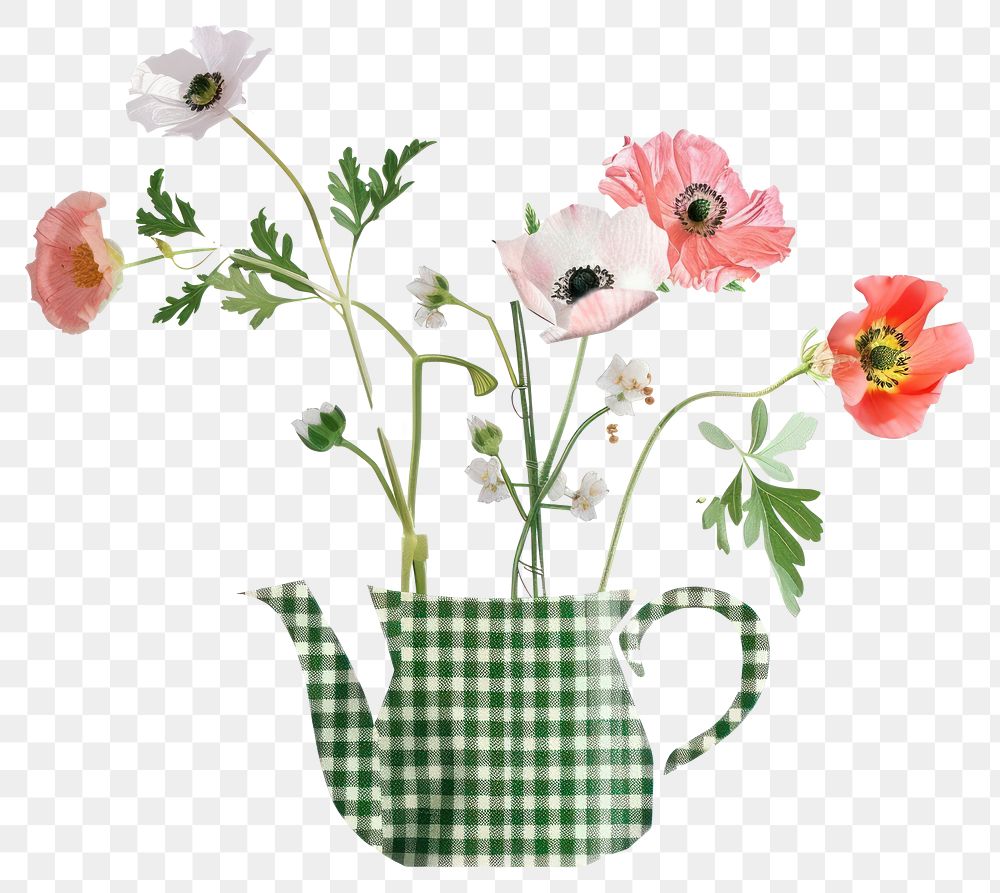 PNG Flower tea pot blossom | Free PNG - rawpixel