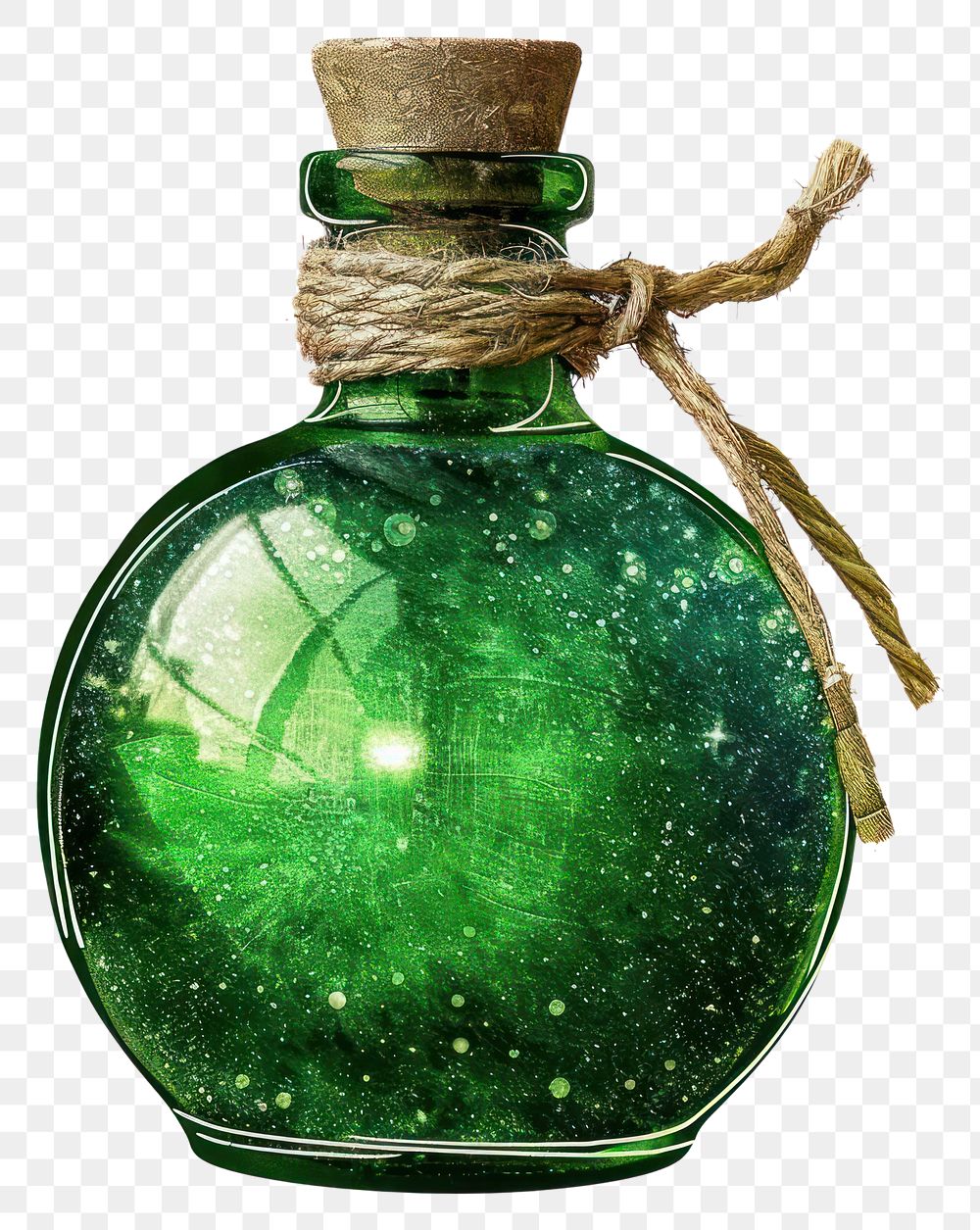 PNG Mystical green potion bottle | Free PNG - rawpixel