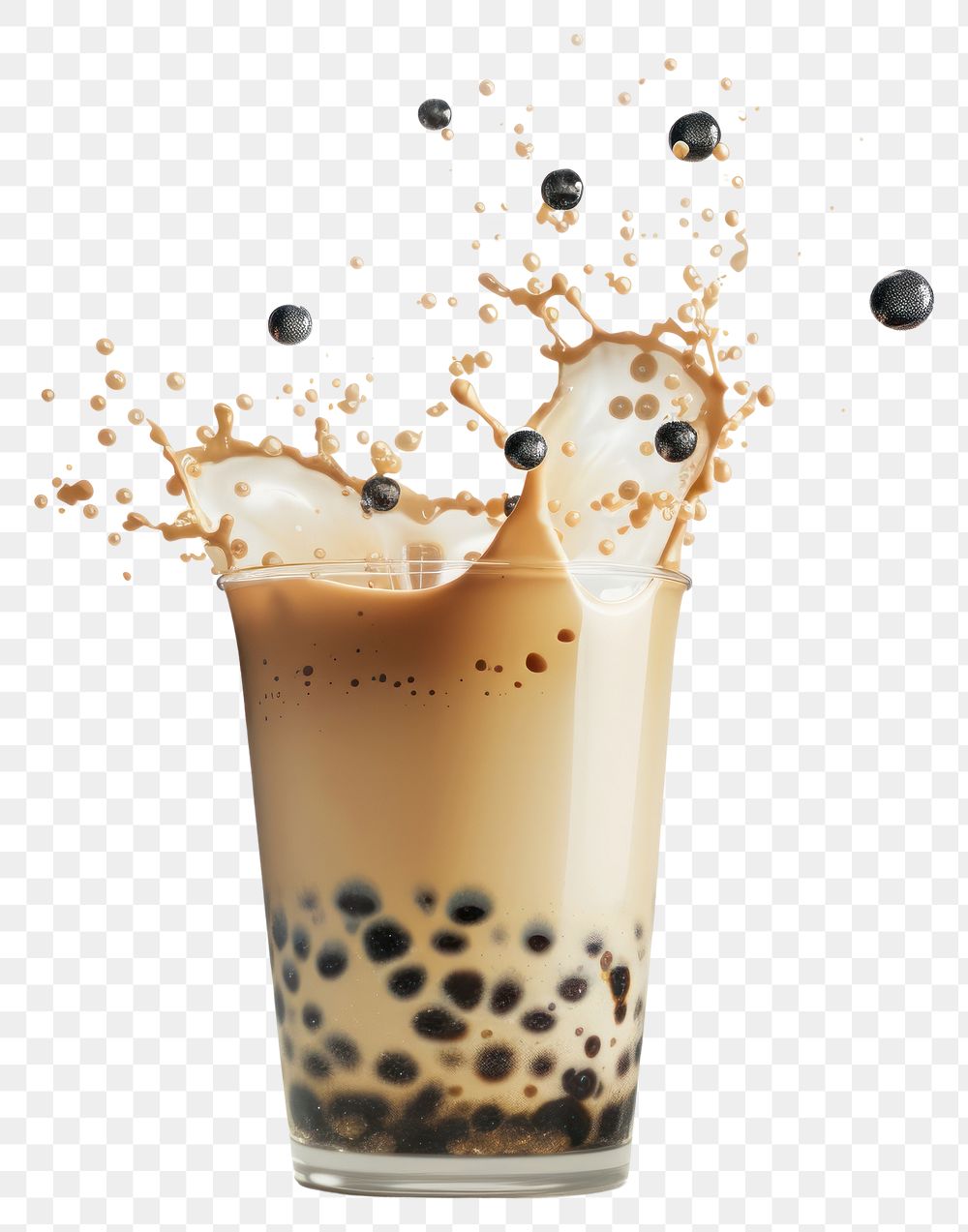 PNG Refreshing bubble tea splash | Free PNG - rawpixel