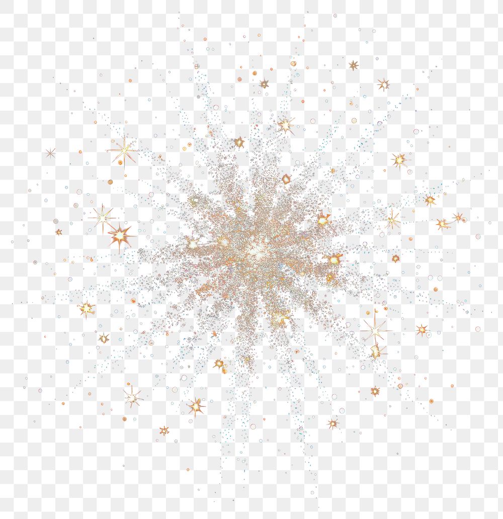 PNG sparkling festive fireworks burst | Free PNG - rawpixel