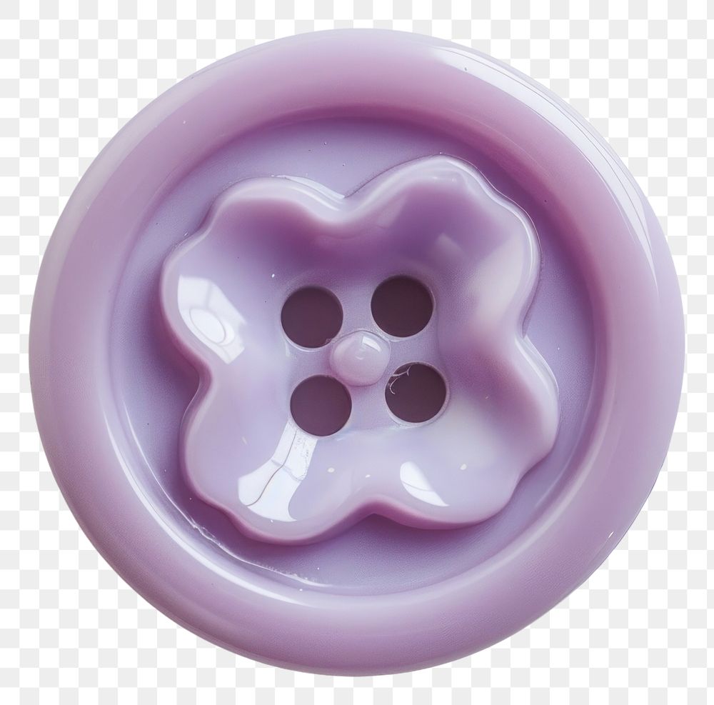 PNG Purple flower-shaped plastic button | Free PNG - rawpixel