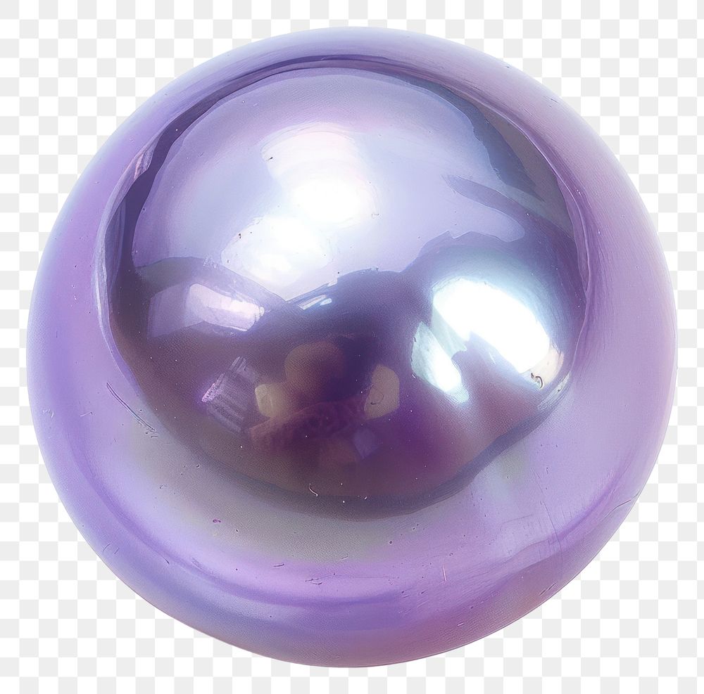 PNG Lustrous purple reflective sphere | Free PNG - rawpixel