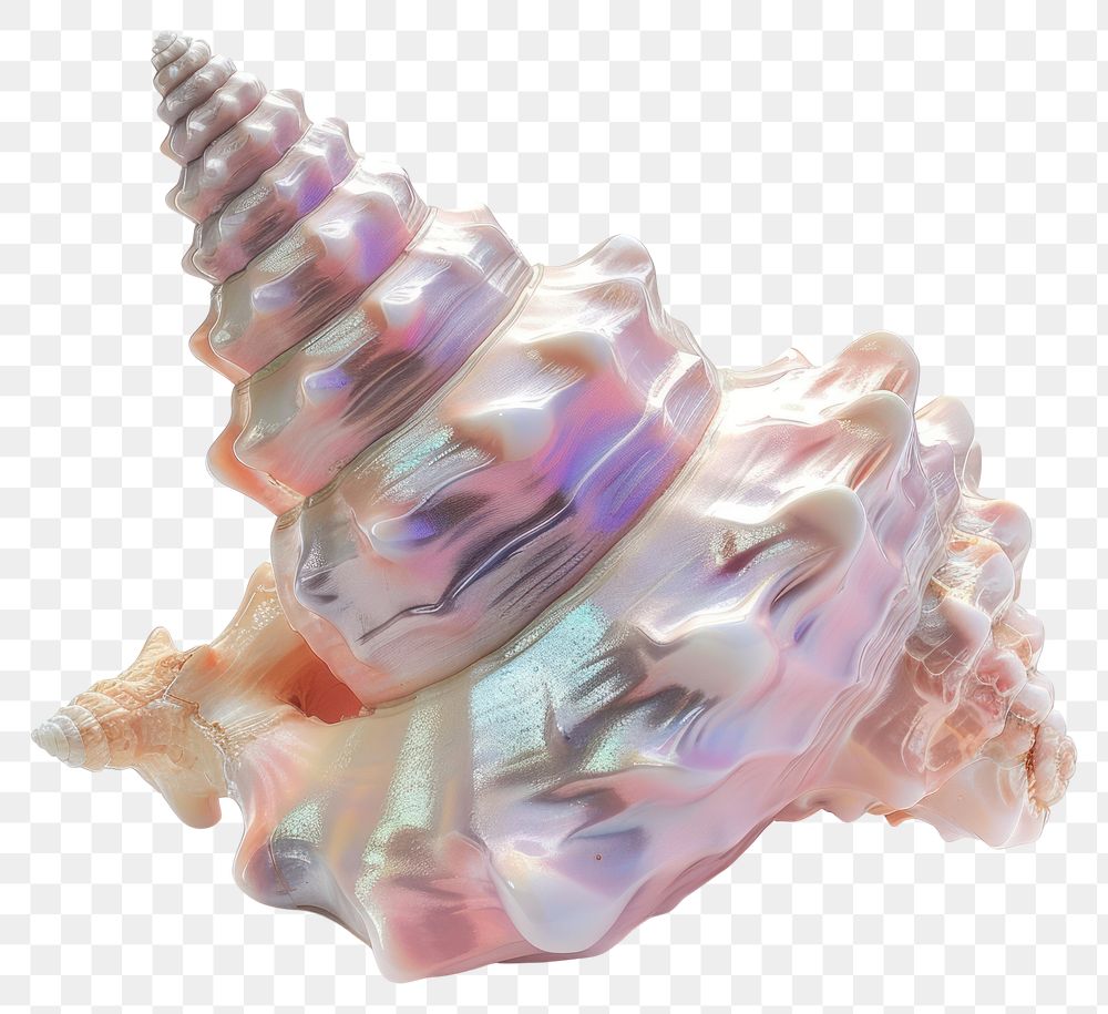 PNG Colorful iridescent seashell closeup | Premium PNG - rawpixel