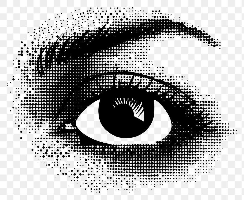 PNG Eye icon art illustrated | Free PNG - rawpixel