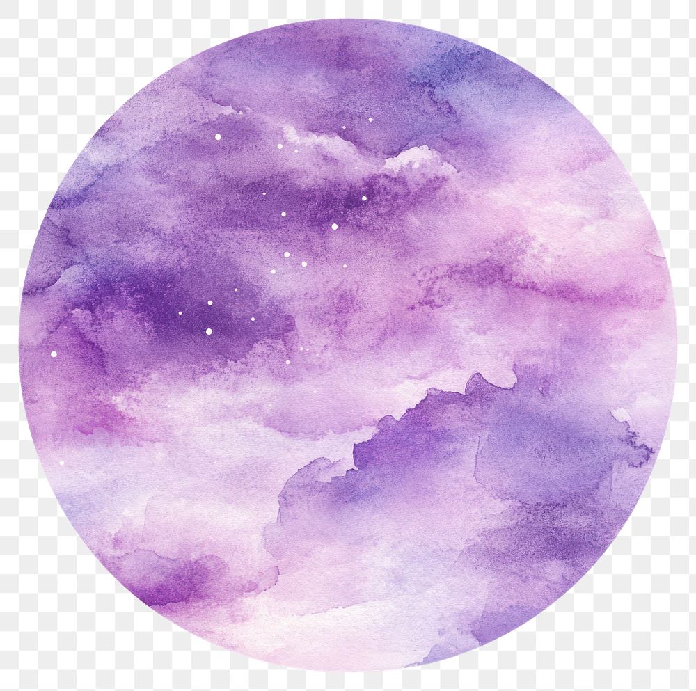 PNG Pastel purple watercolor circle | Free PNG - rawpixel