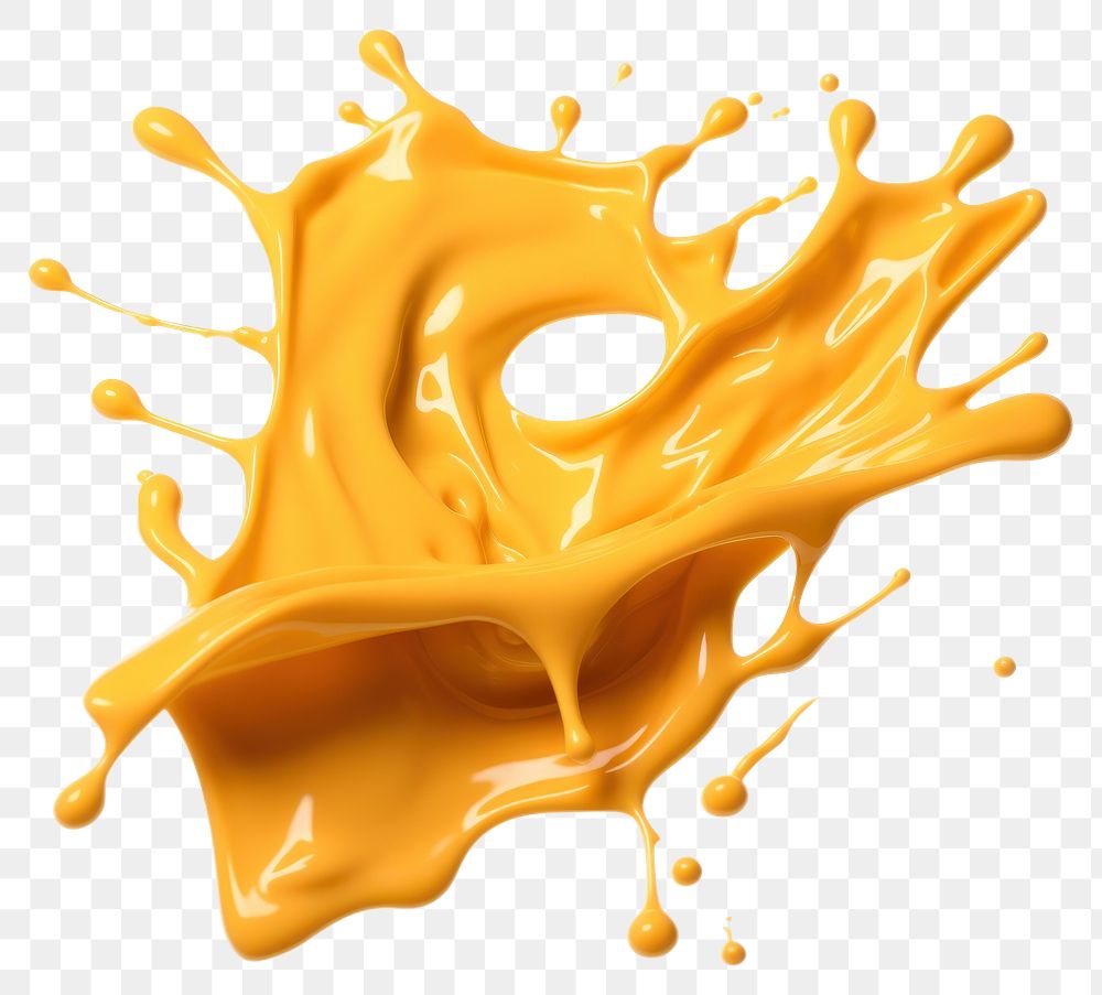 Melted cheese splash abstract beverage | Premium PNG - rawpixel