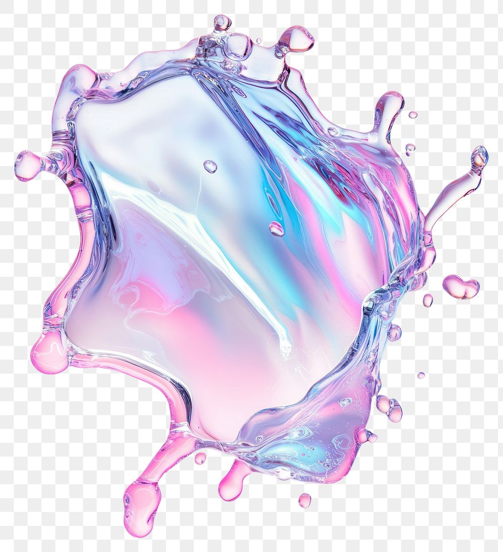 Liquid Color Splash Elements Elements | Photo PNGs on Transparent ...