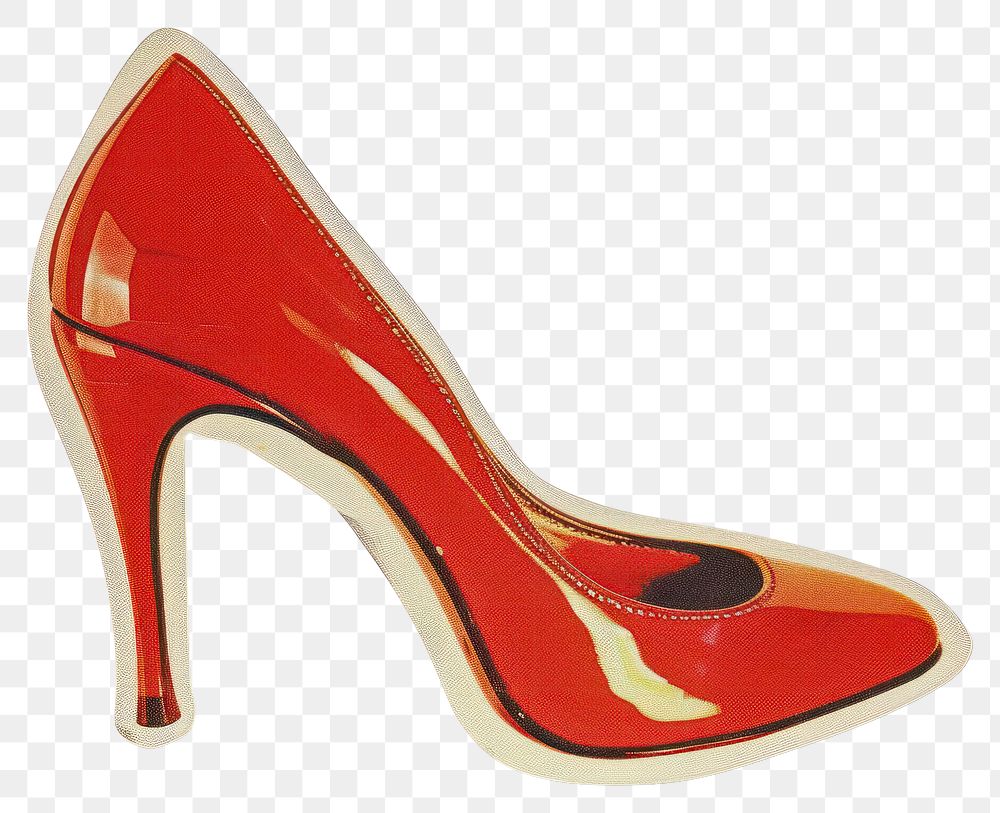 PNG Elegant red high heel | Free PNG - rawpixel