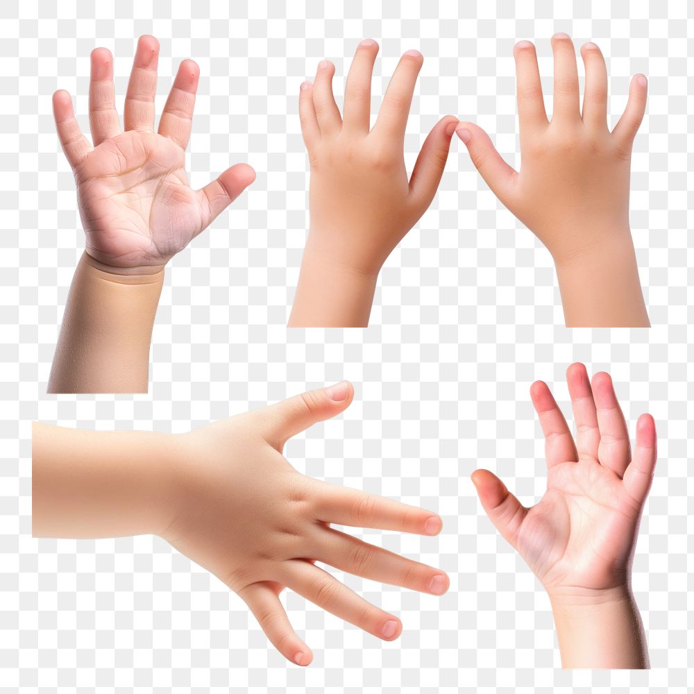 PNG toddler hand design element | Free PNG - rawpixel