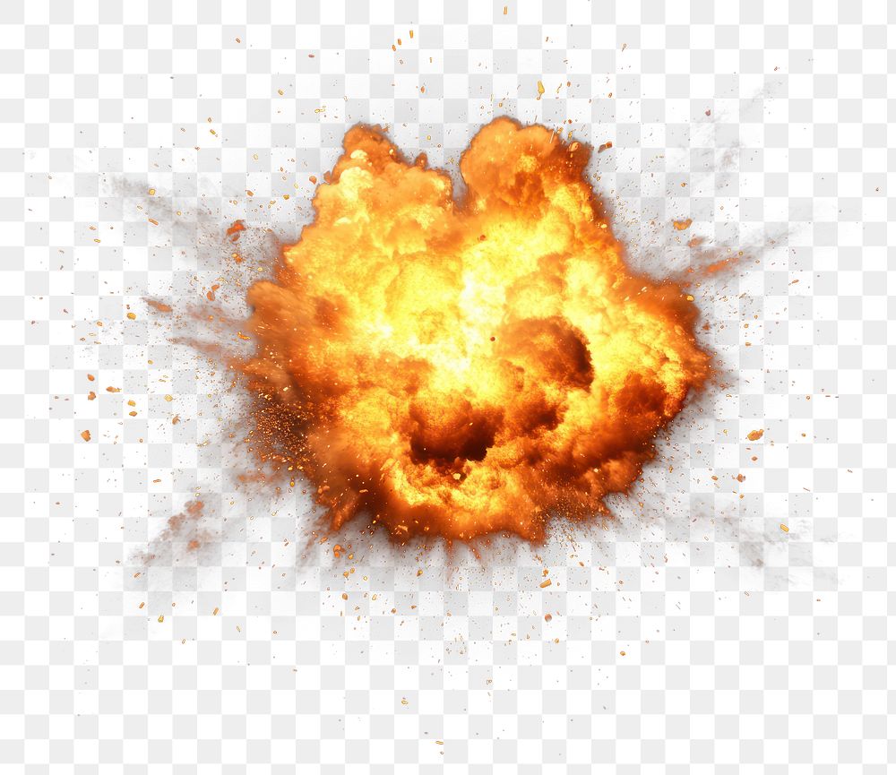 PNG Fiery explosion bright sparks | Free PNG - rawpixel