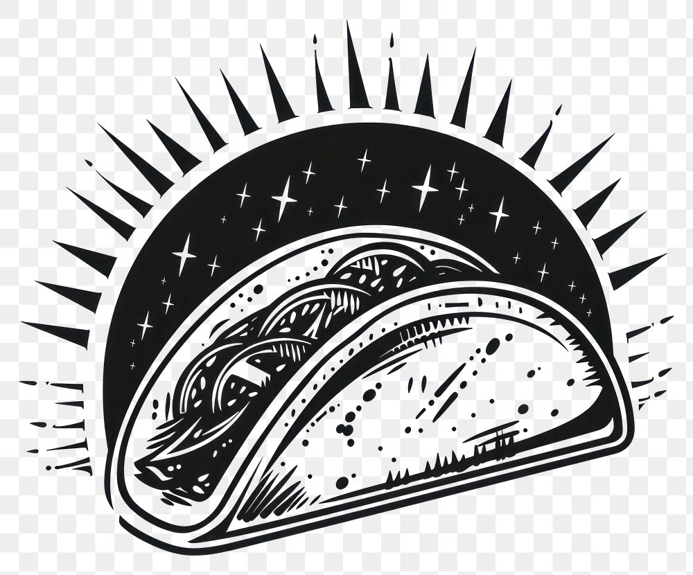 PNG Taco illustrated dynamite weaponry. | Free PNG - rawpixel