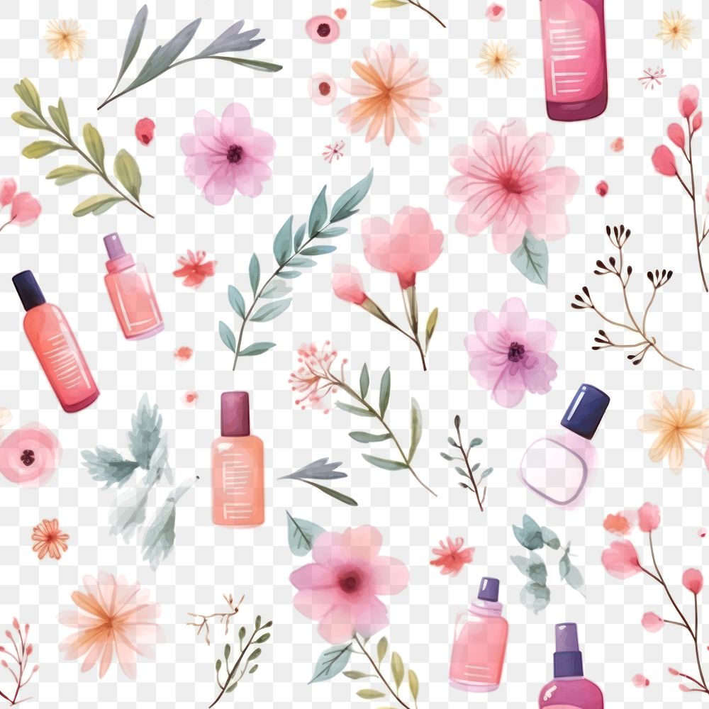 PNG Cosmetic cosmetics backgrounds pattern. | Free PNG - rawpixel