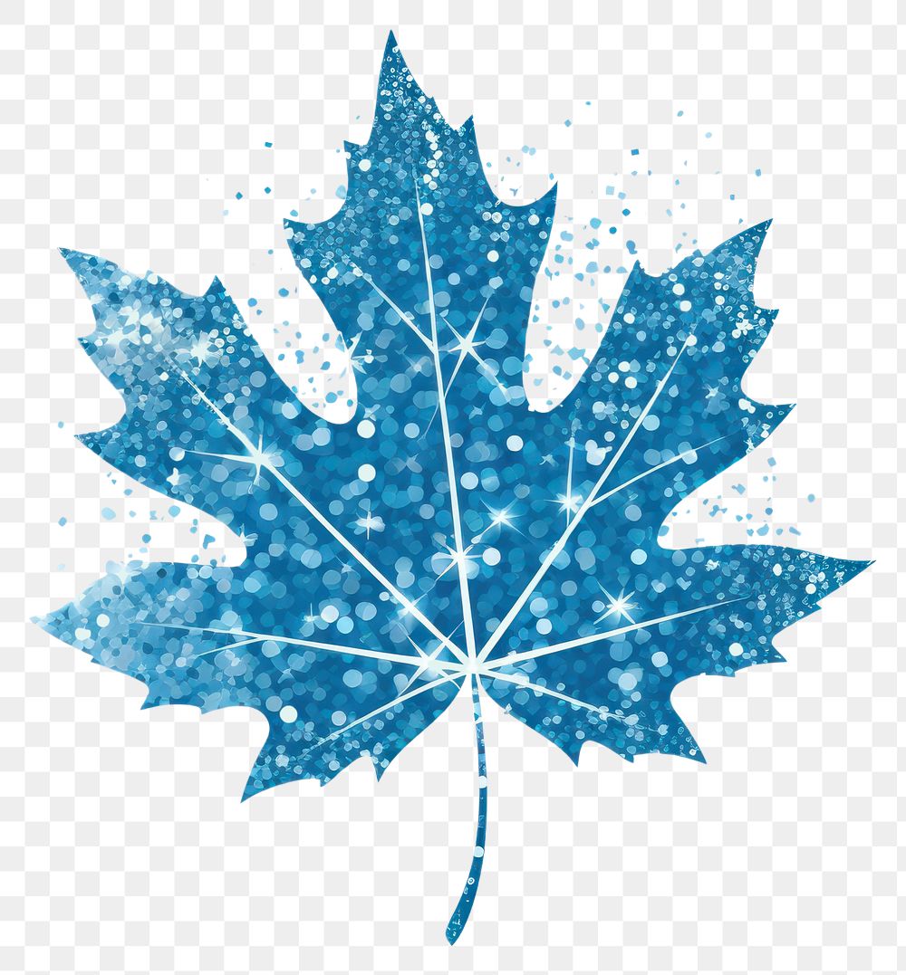 PNG Blue Maple leaf icon | Free PNG - rawpixel