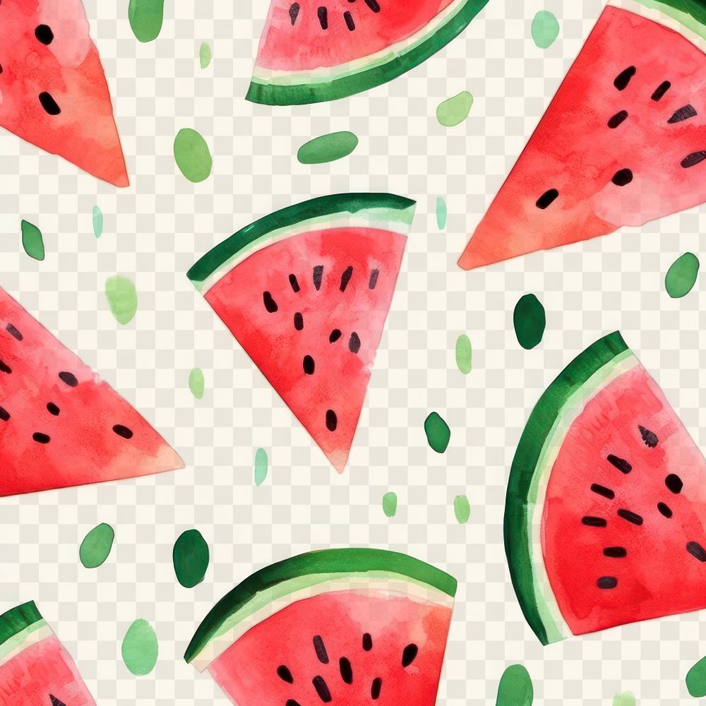 PNG Watermelon backgrounds pattern fruit | Free PNG - rawpixel