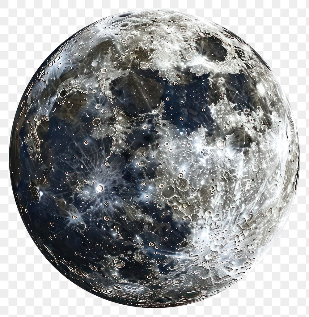 PNG Detailed moon surface image | Free PNG - rawpixel