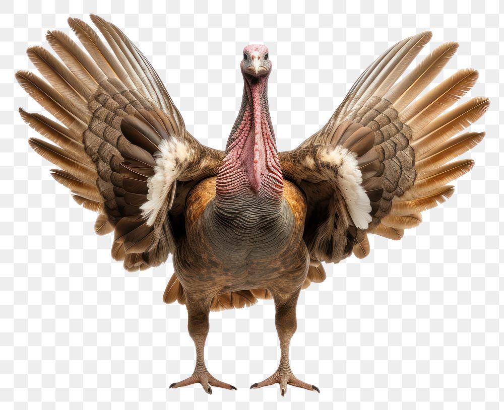 PNG Majestic turkey spread wings | Free PNG - rawpixel
