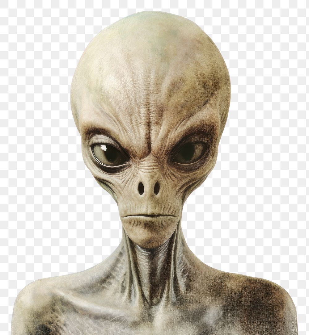 PNG Alien representation portrait mystery. | Premium PNG - rawpixel