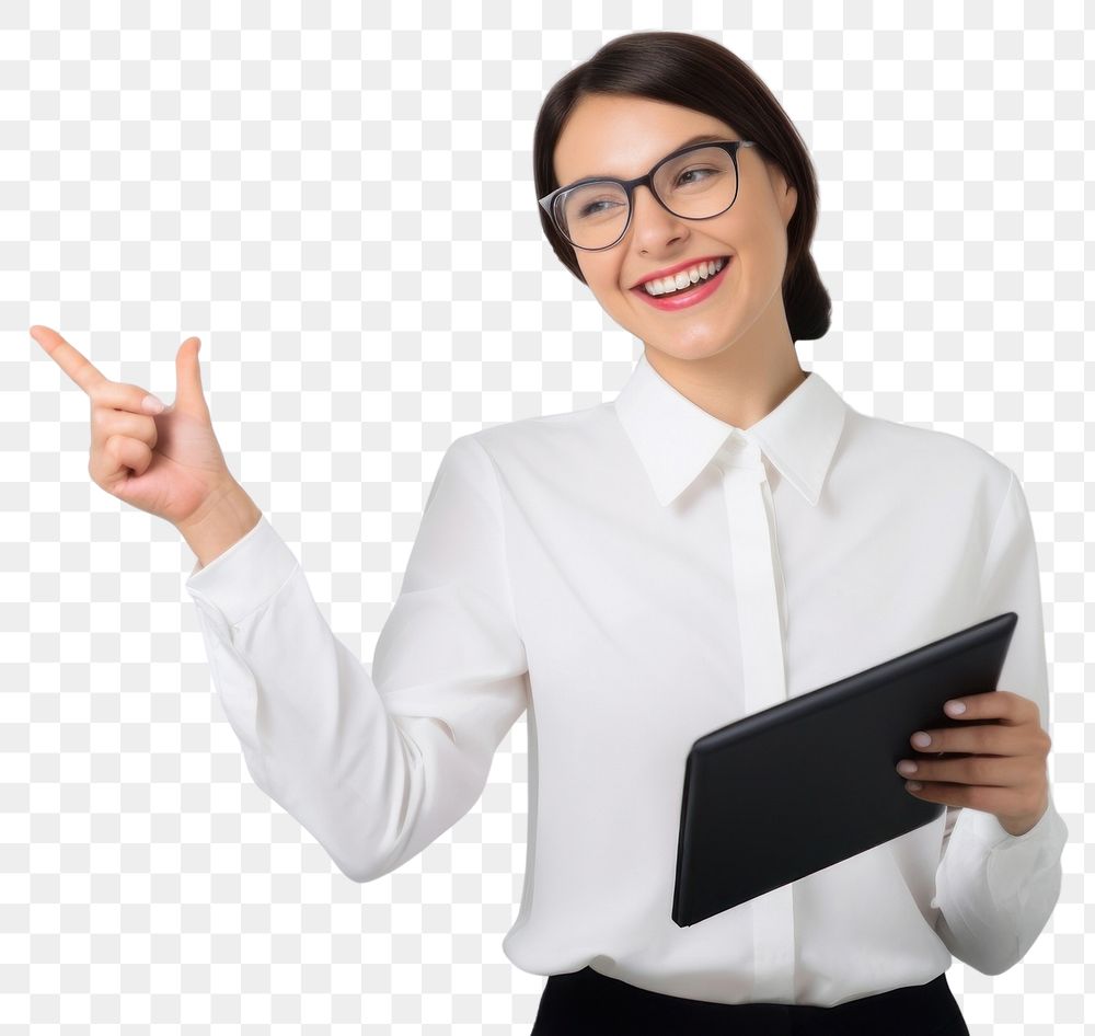 PNG White office woman computer | Free PNG - rawpixel