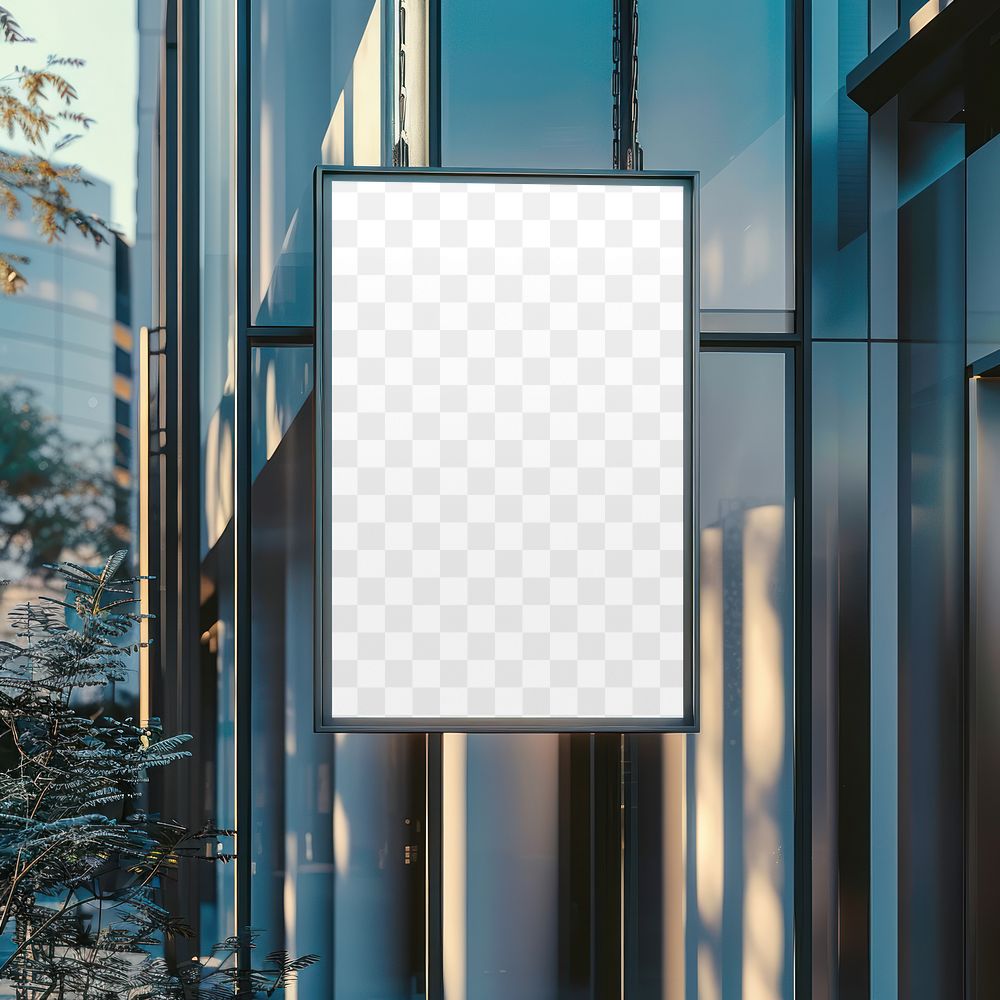 PNG modern urban sign mockup, | Free PNG - rawpixel