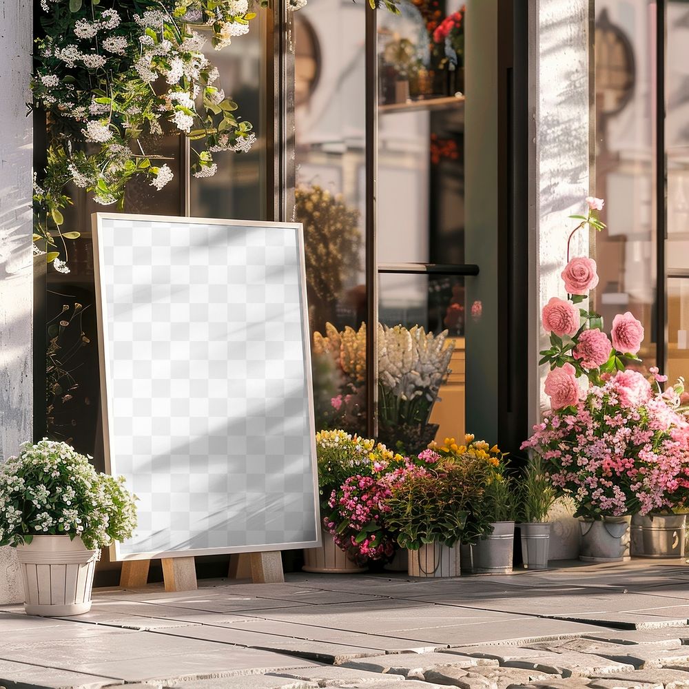 PNG storefront sign mockup, transparent | Free PNG - rawpixel