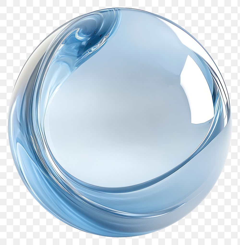 Transparent bubble pottery sphere plate. | Free PNG - rawpixel