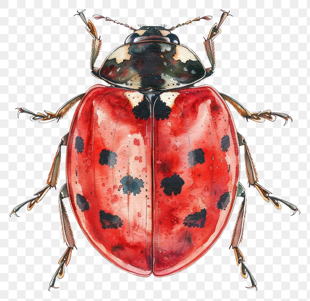 PNG Detailed ladybug insect illustration | Free PNG - rawpixel