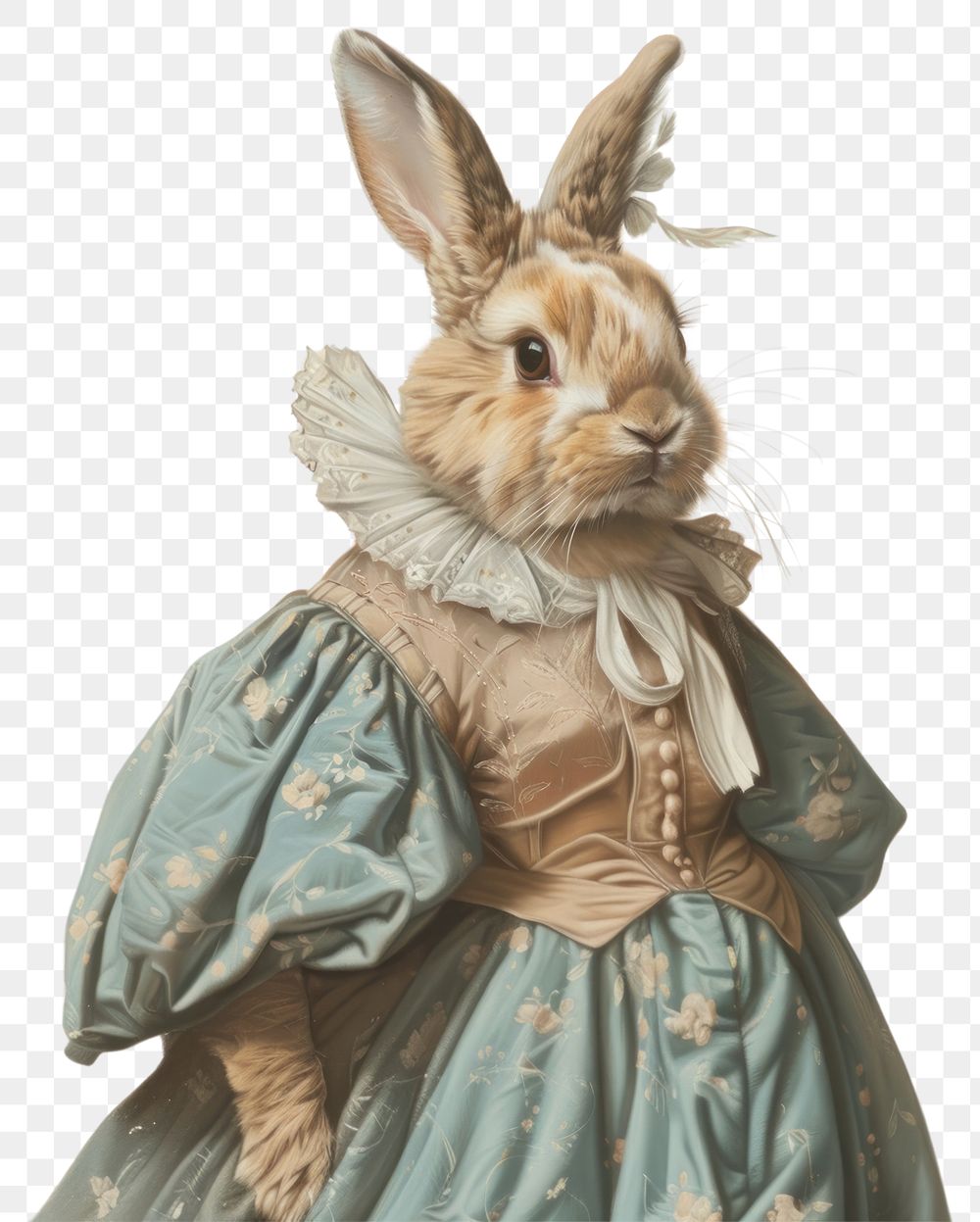 PNG Animal rabbit painting human. | Free PNG - rawpixel