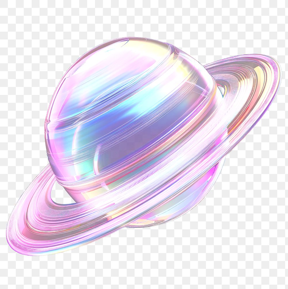 PNG Planetary ring holographic design | Free PNG - rawpixel