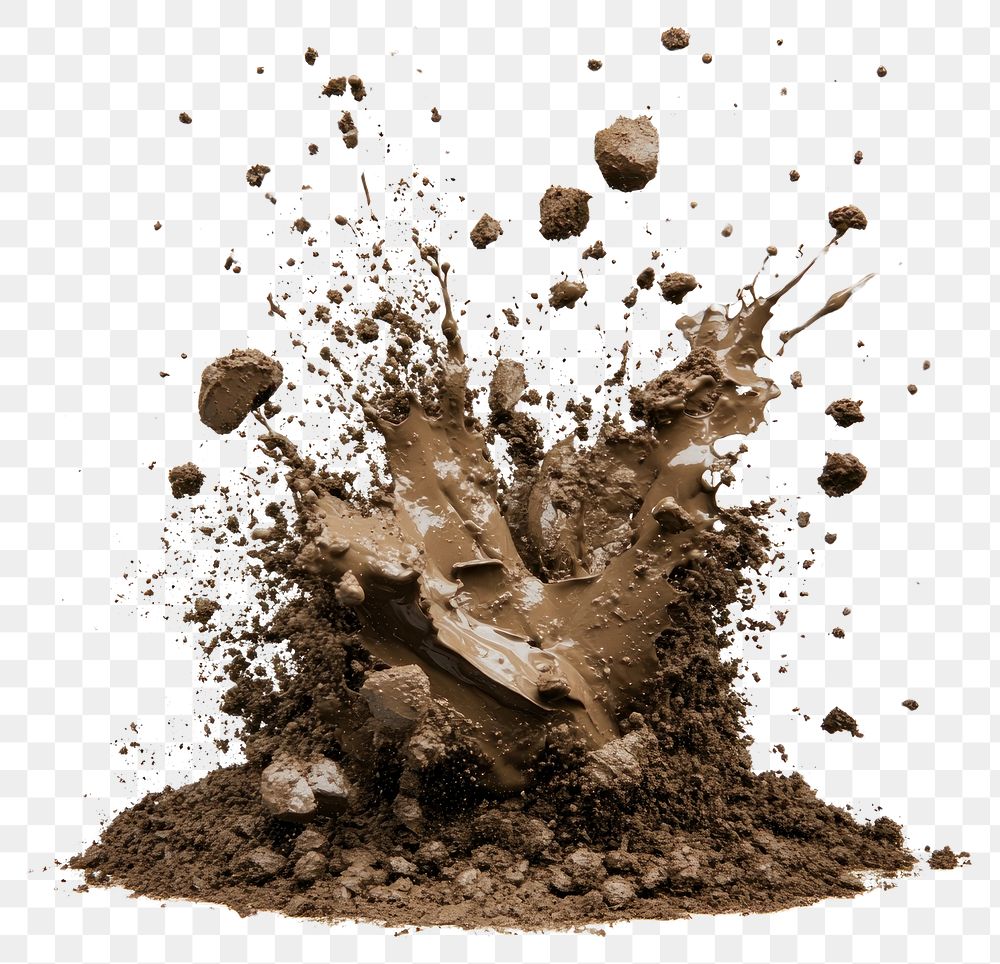 PNG Mud Eruption explosion particles | Premium PNG - rawpixel
