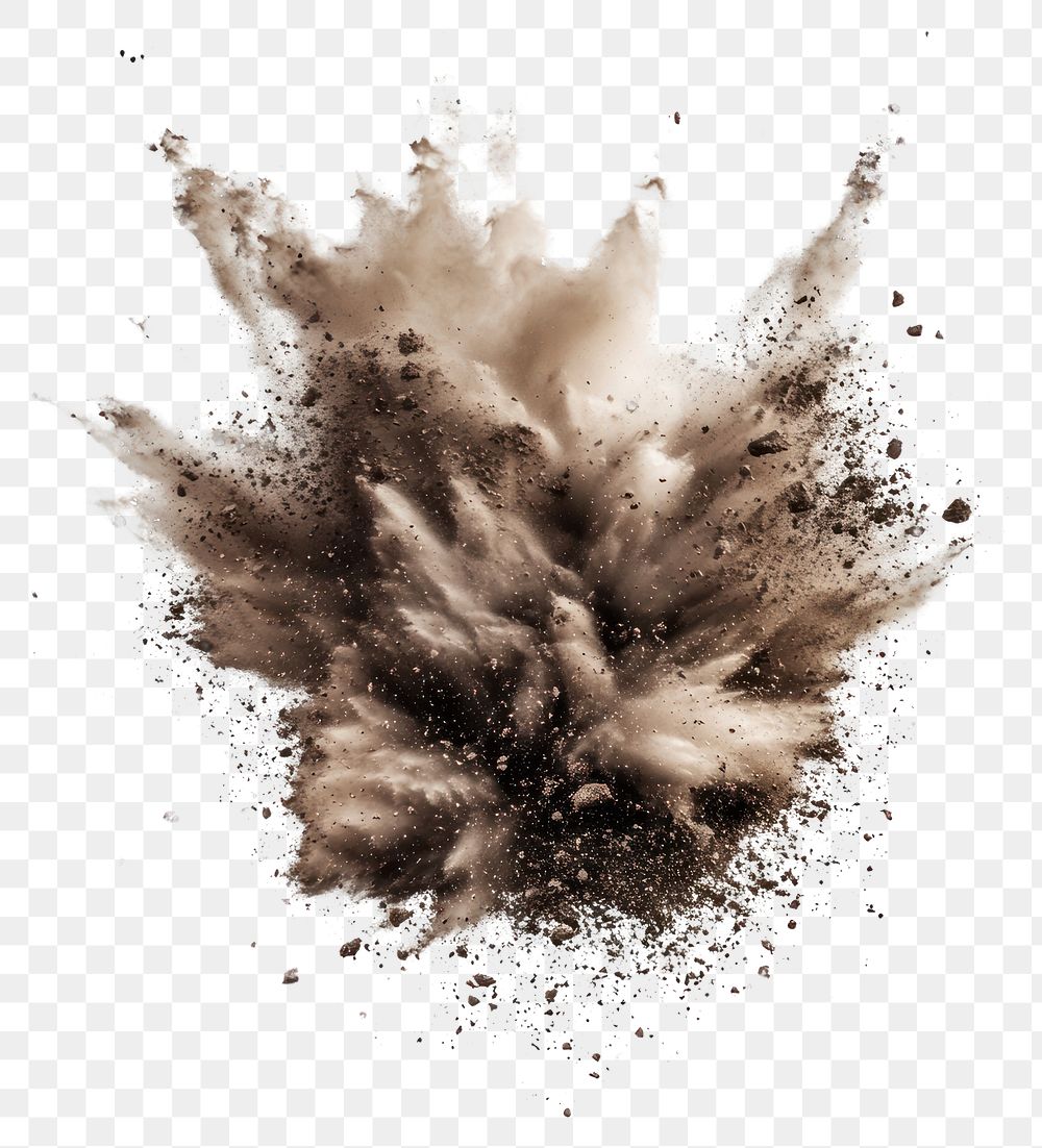PNG Dirt Blast explosion dynamic | Premium PNG - rawpixel