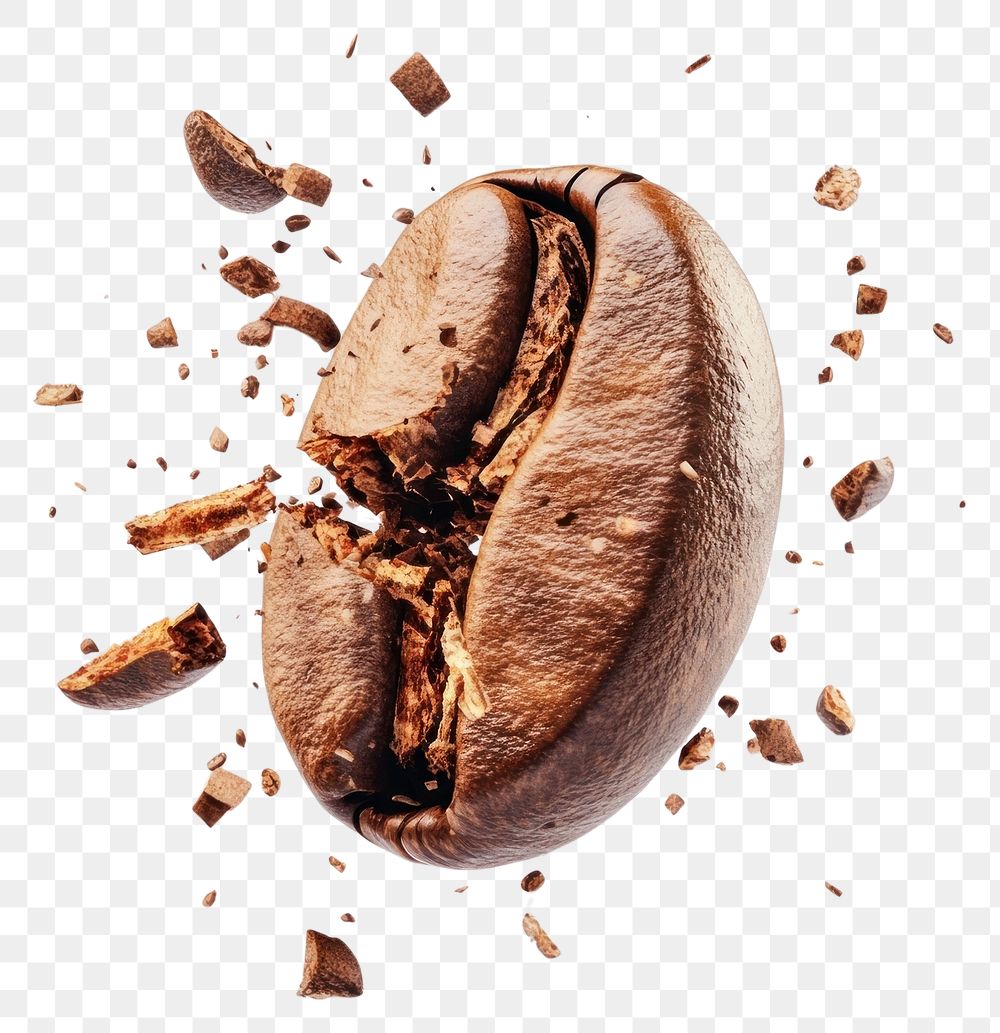 PNG Roasted Coffee Bean Crack | Free PNG - rawpixel