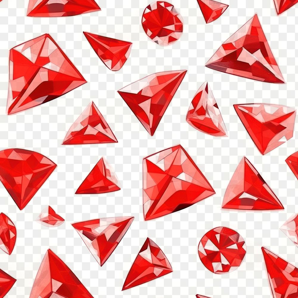 PNG Red diamond jewelry pattern | Free PNG - rawpixel