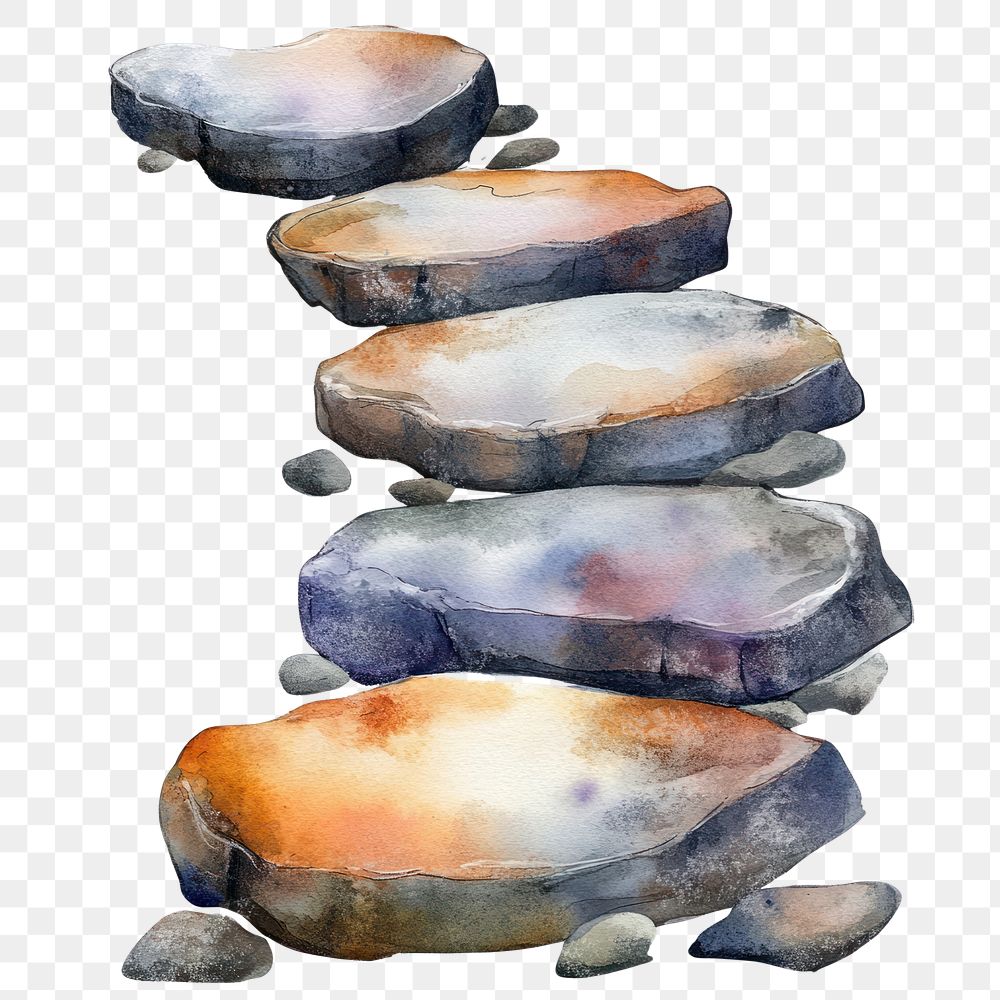 PNG Simple stone path illustration | Free PNG - rawpixel