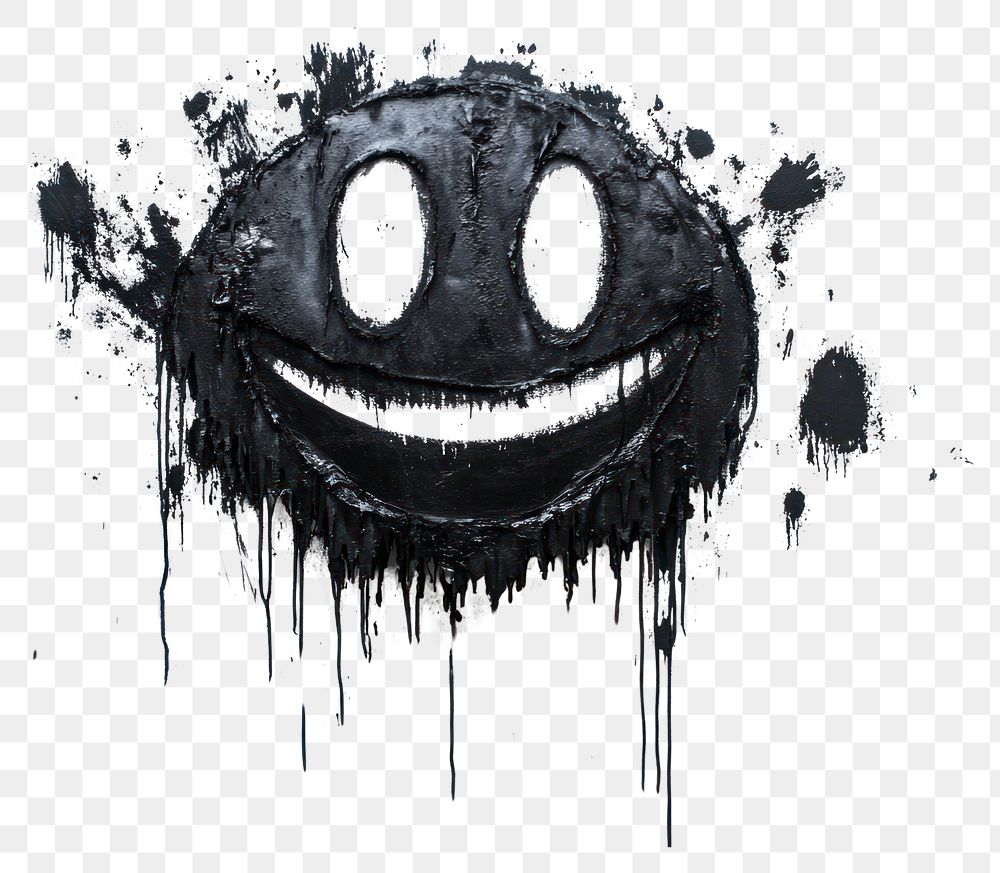PNG Smiling face emoticon graffiti | Free PNG - rawpixel